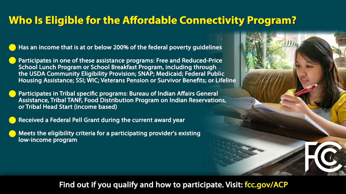 Affordable Connectivity Program Social Media | Federal Communications ... Affordable Connectivity Program Social Media | Federal Communications ...